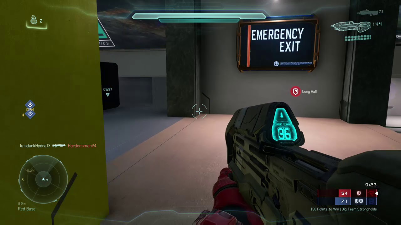 Halo epic grenade throw - YouTube