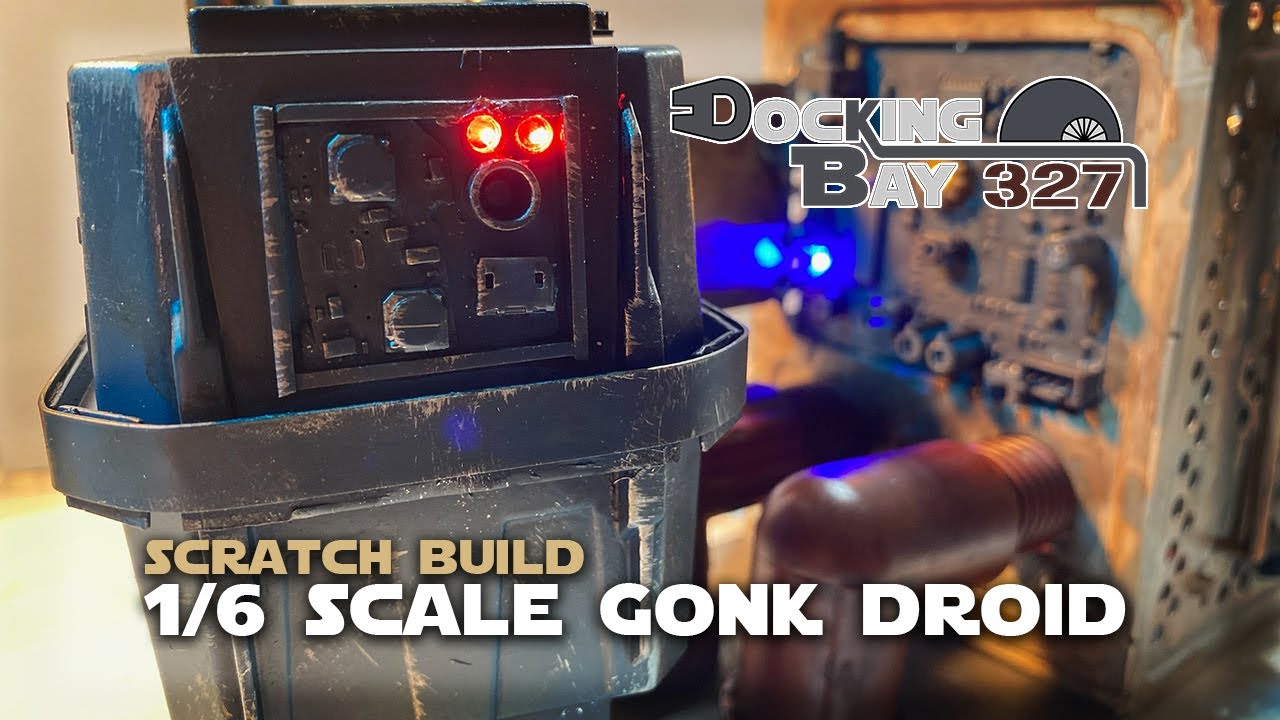 Gonk Droid - Scratch Build - YouTube