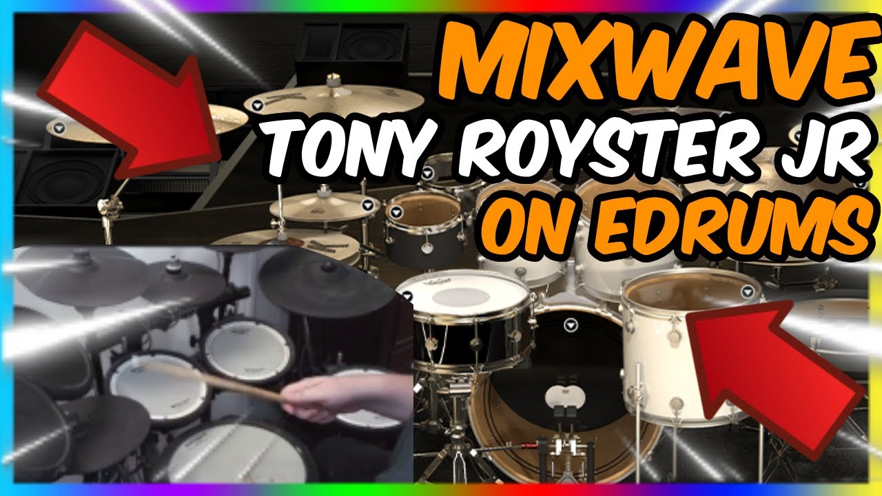 Mixwave Tony Royster Jr Drum Samples on Roland VDrums - YouTube