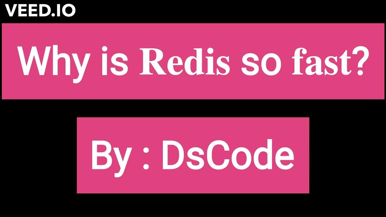 System Design - Why Is Redis So Fast - YouTube