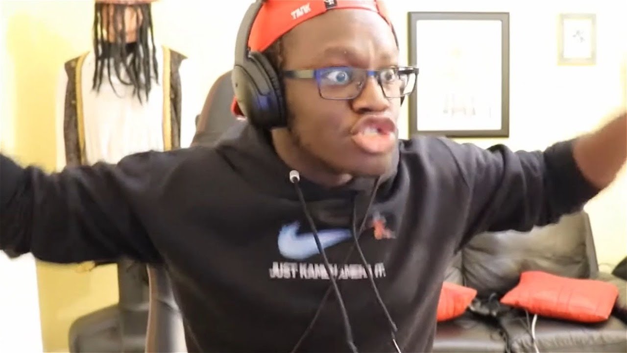 Deji raging on fortnite compilation - YouTube