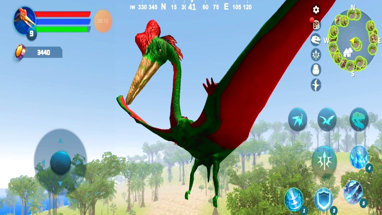 Quetzalcoatlus Simulator - Android Gameplay #30 - Dinosaur Simulator ...