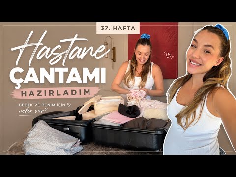 HASTANE ÇANTAMI HAZIRLADIM 🍼 Anne & Bebek İçin Neler Aldım?