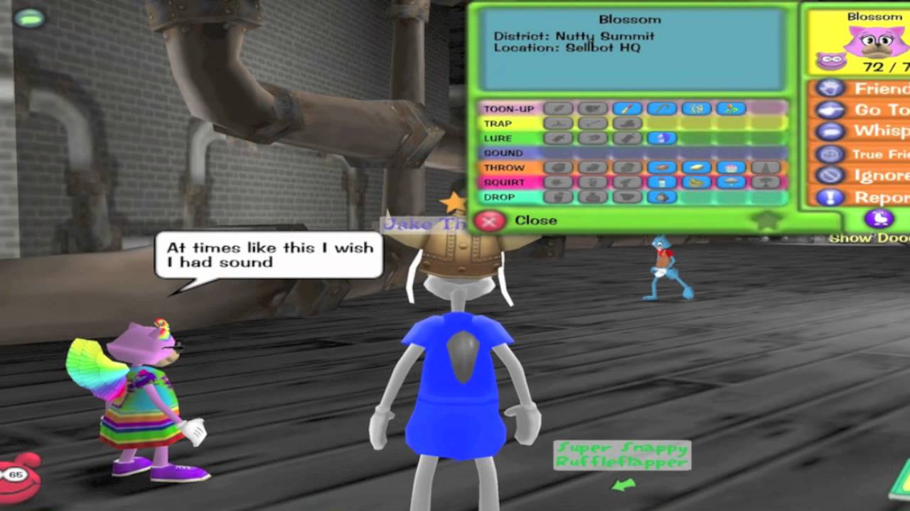 Toontown factory - YouTube