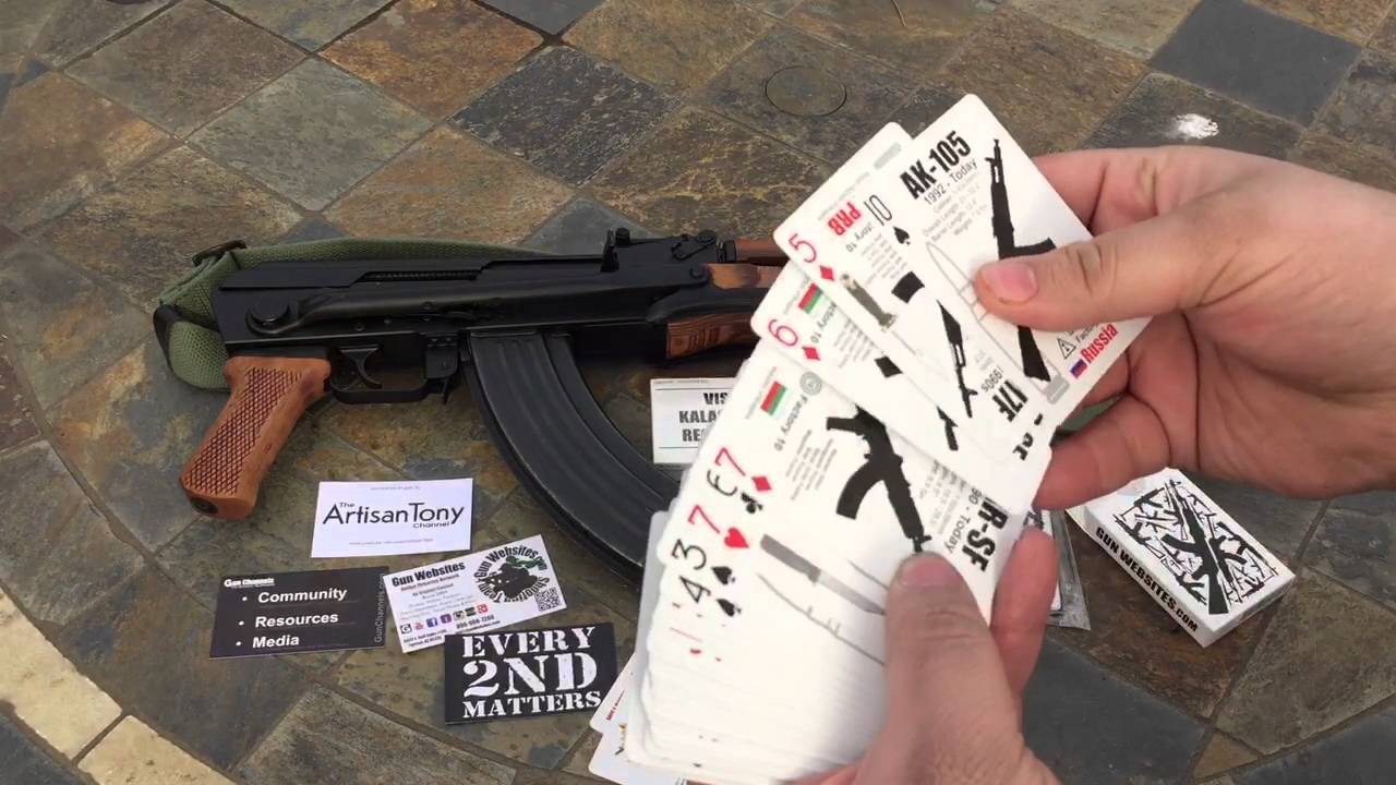 AK-47 Identification Playing Cards - YouTube