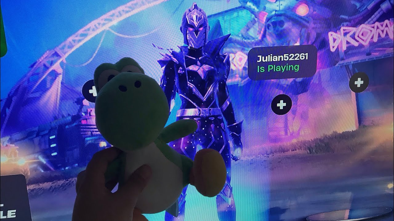 Yoshi plays Fortnite - YouTube