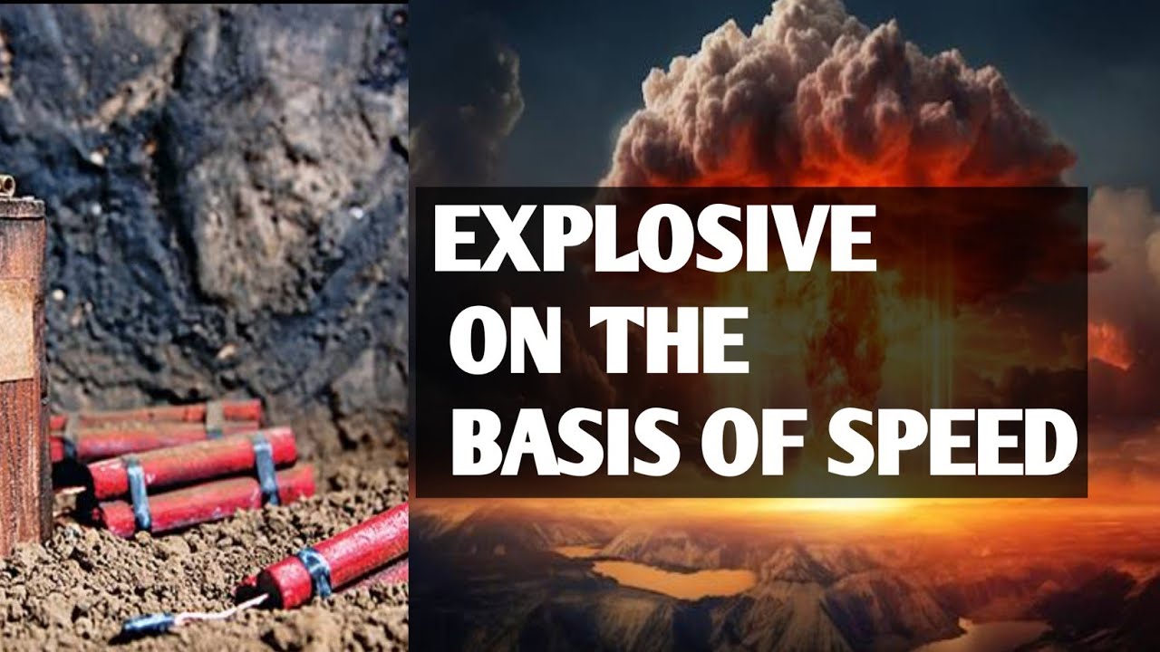 Explosive on the basis of speed|| Fire & Arson|| UGC NET FORENSIC ...
