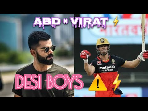 ABD × VIRAT ⚡ DESI BOYS FT . @ADARSH_EDITZ_1817 Subscribe for More - YouTube