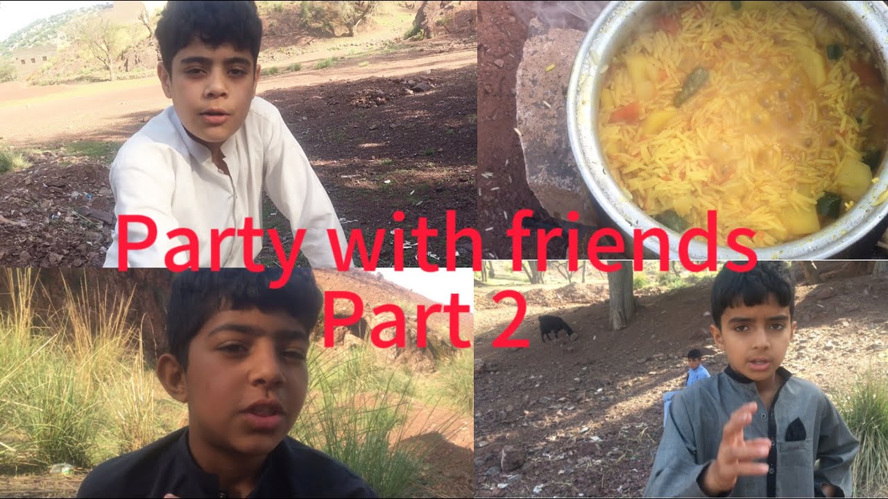 Party_with_my friends_part 2 |village vlog - YouTube