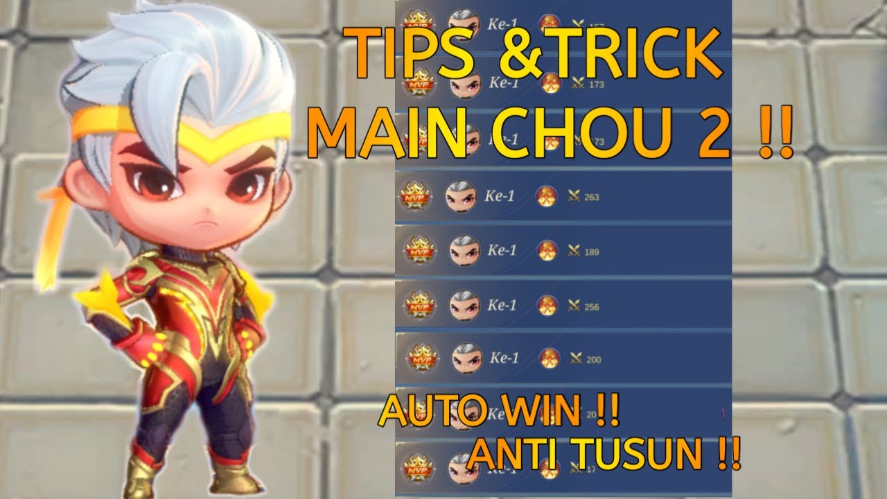CARA MEMILIH RONE DAN COMBO COMMANDER CHOU 2||MLBB MC - YouTube
