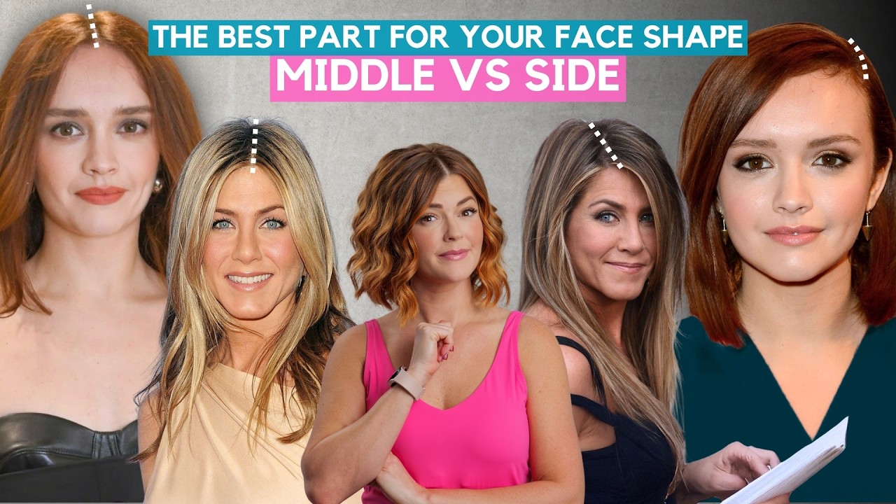 You’re PARTING Your Hair WRONG! Middle VS Side Part - YouTube