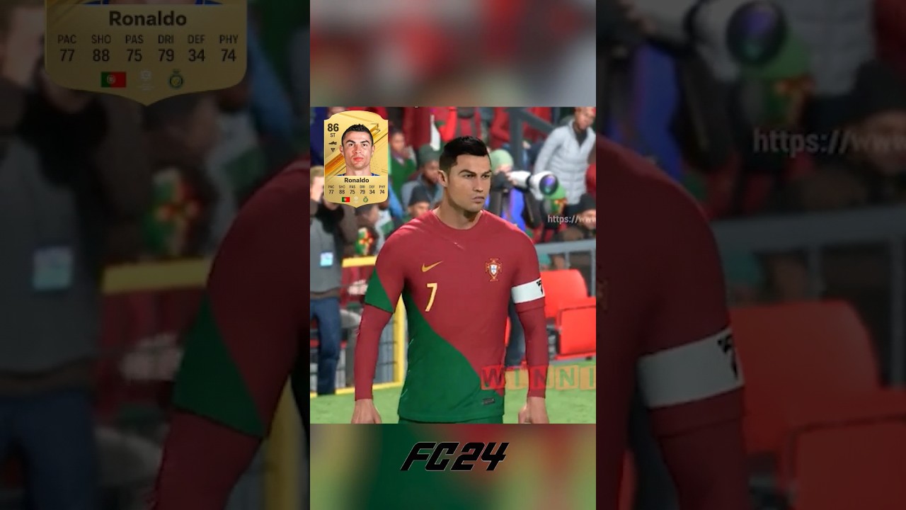 Evolution of Cristiano Ronaldo Face EA FC 24 (FIFA13-FC24) - YouTube