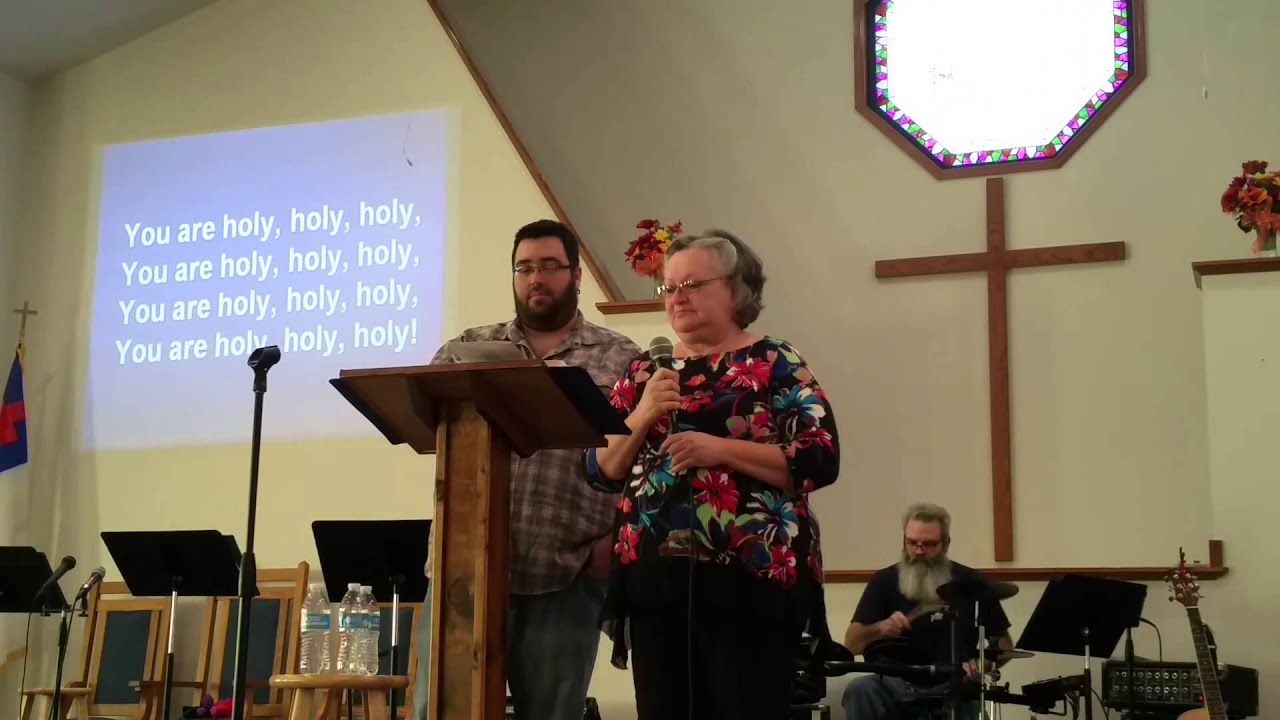 Josh Wells and Brenda Agee singing Holy, Holy, Holy - YouTube