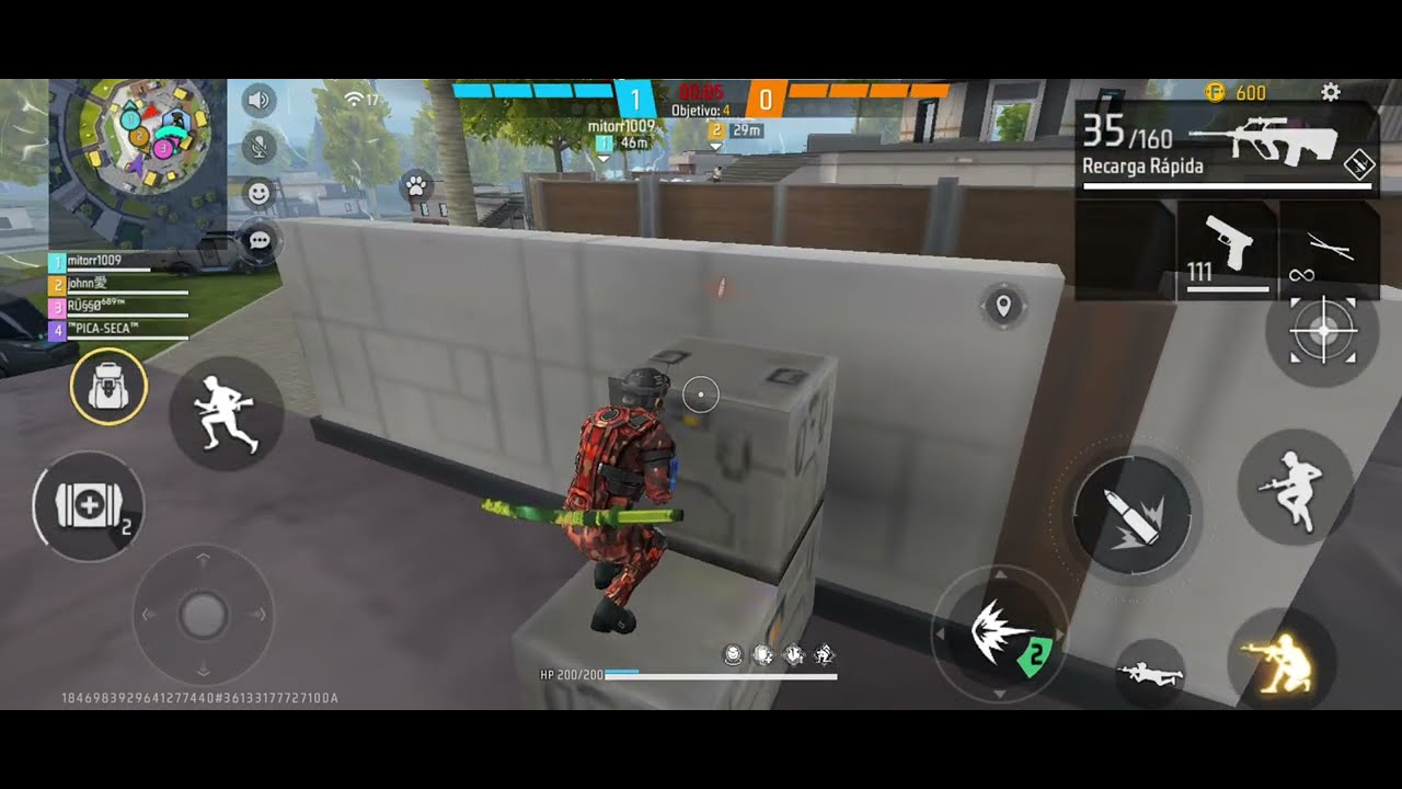 JOGANDO CS SQUAND COM ALEATÓRIOS - FREE FIRE - YouTube