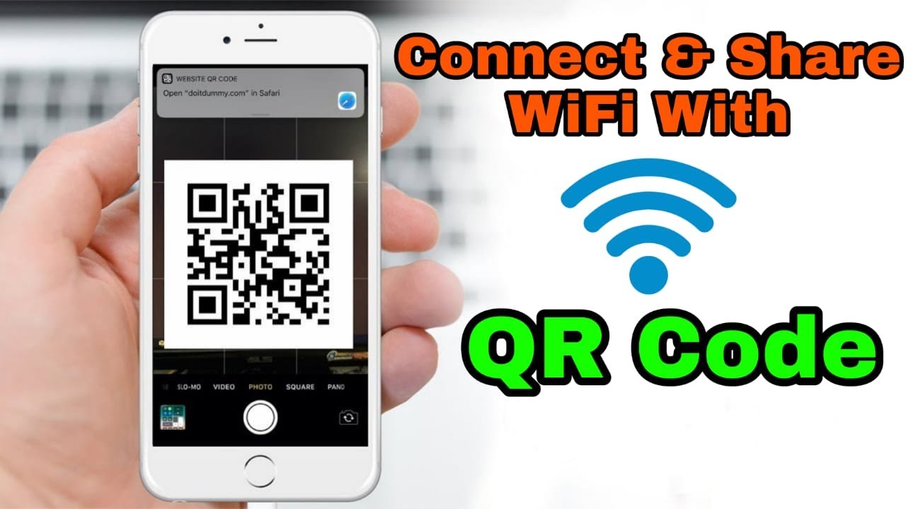 How to Make a QR Code For Your Wi-Fi - YouTube