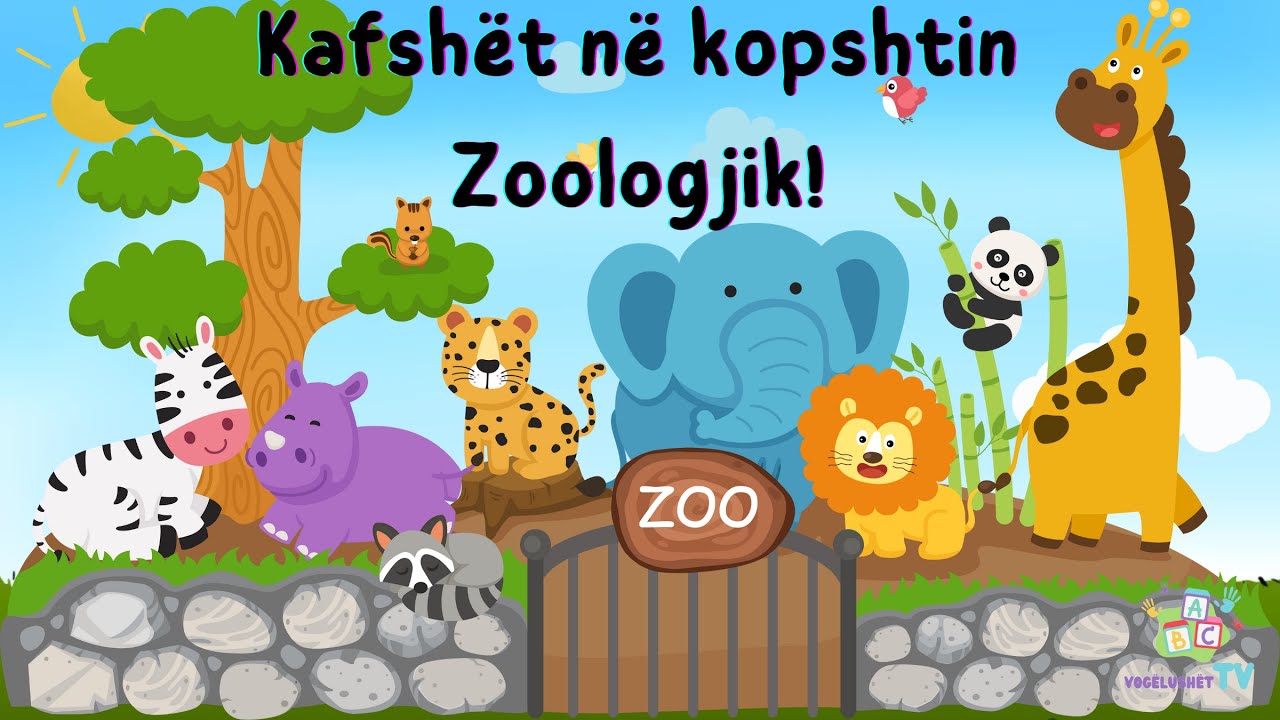 Zoo Animal Sounds - Kafshët në kopshtin Zologjik - Si bëjnë kafshët dhe ...