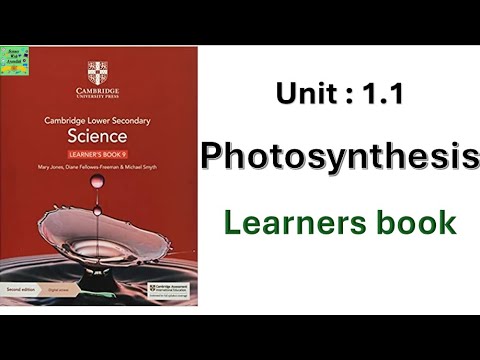 Cambridge science grade 9| Unit :1.1|Photosynthesis - YouTube