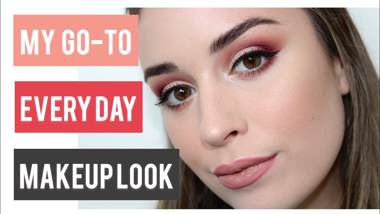 My Go To Everyday Makeup Look Flare Beauty Chelsea Youtube