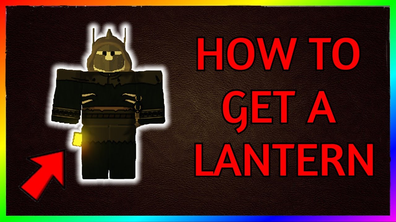 How To Get a Lantern In Fighting Game! ROBLOX - YouTube