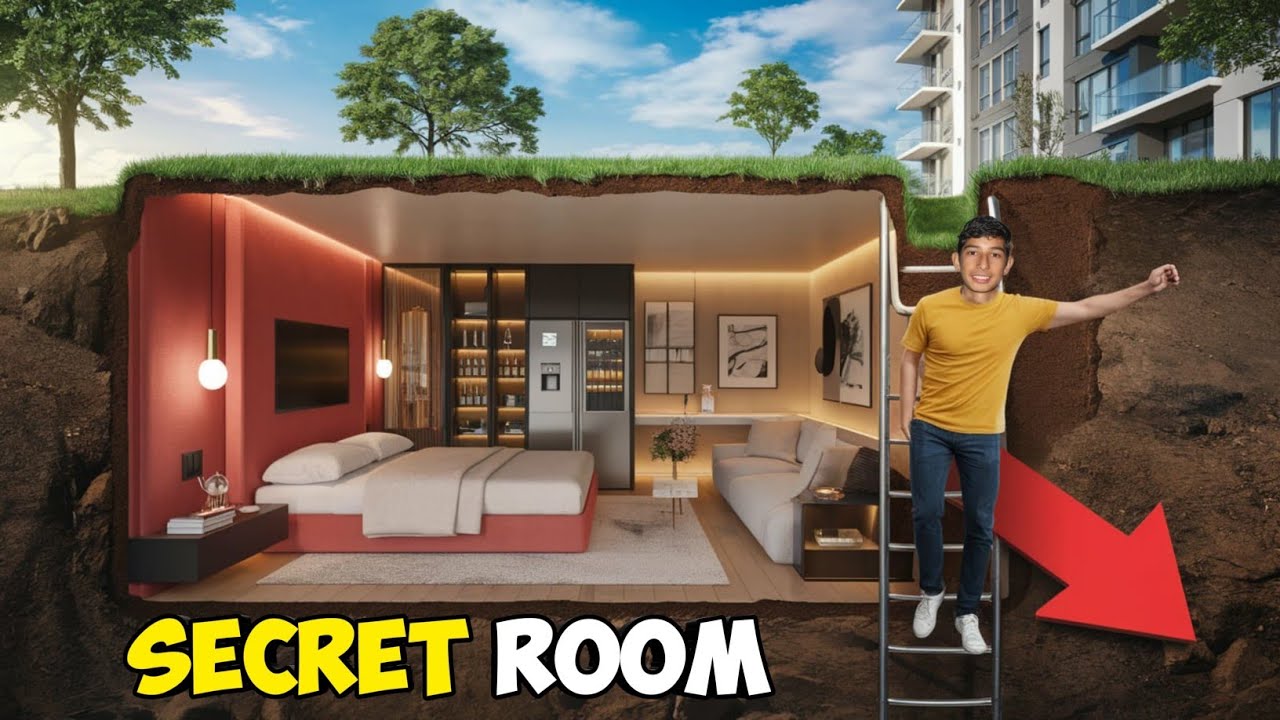 I made amazing secret room - The loser will be punished 🤯 #crzy_xyz # ...