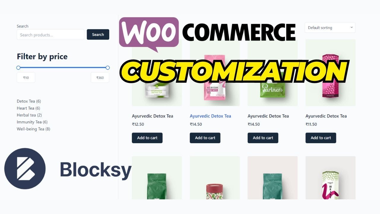 Woocommerce Customization in Blocksy theme || Shop Page Full ...