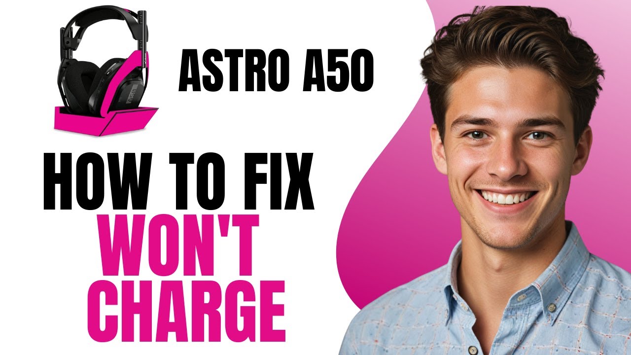 How To Fix Astro A50 Won't Charge (2024) - YouTube