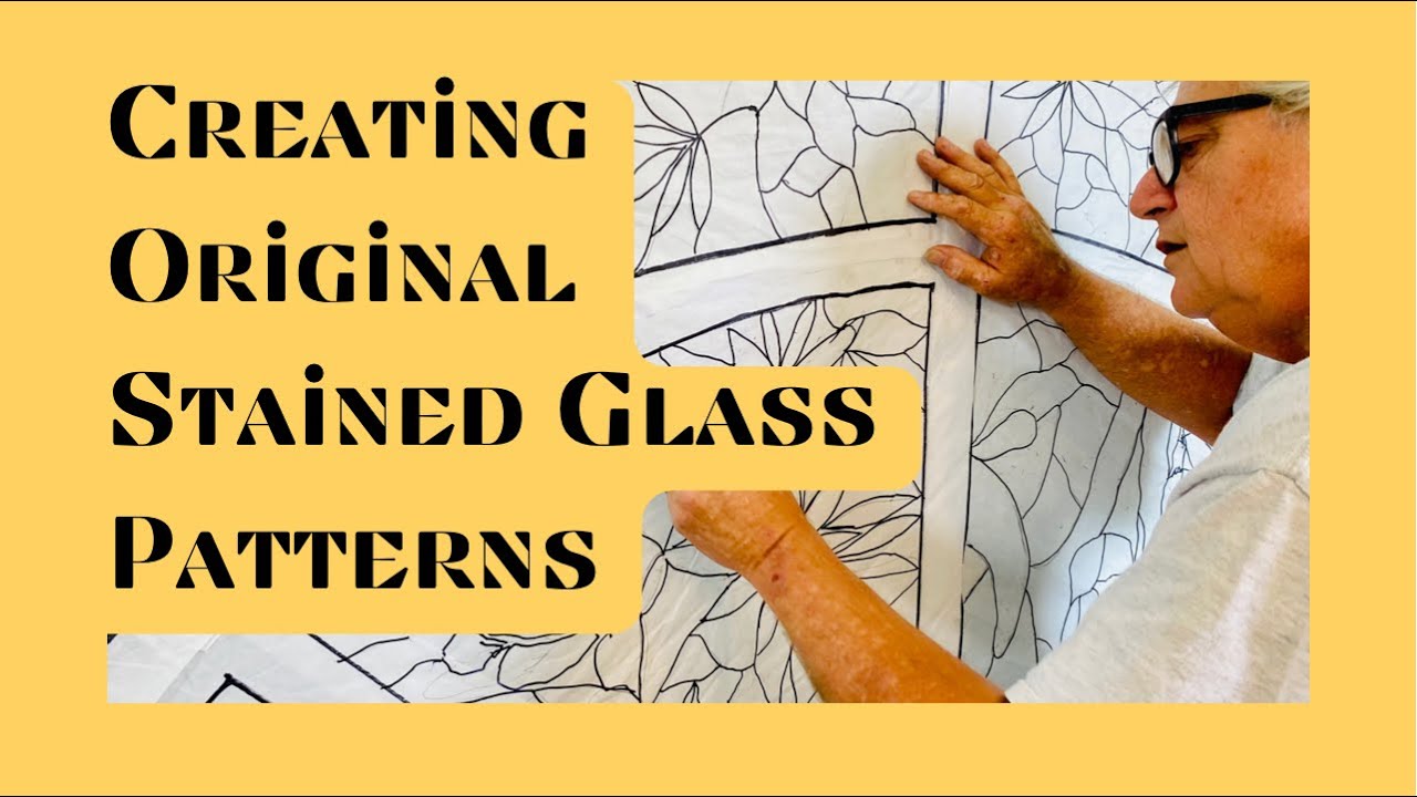 ORIGINAL PATTERNS Oak Tree Stained Glass Window Video#2 - YouTube