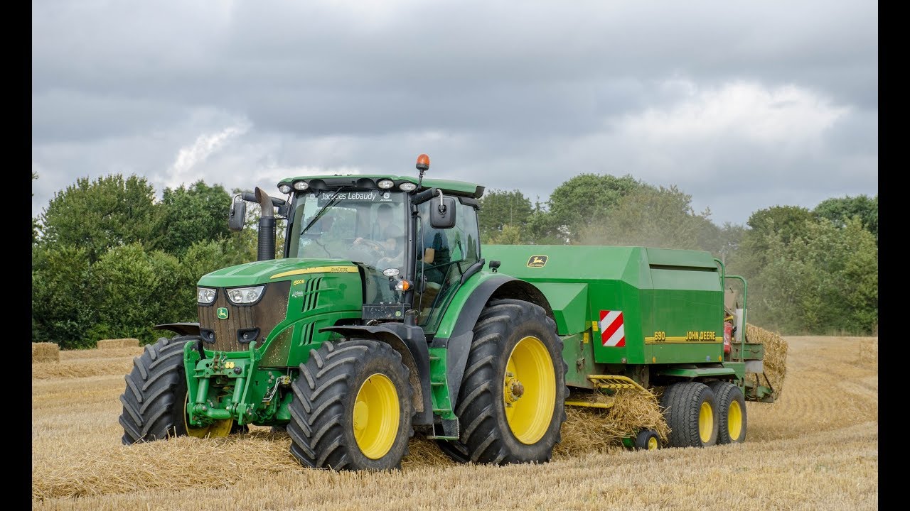 Saison de paille 2019 - 100% JOHN DEERE - YouTube