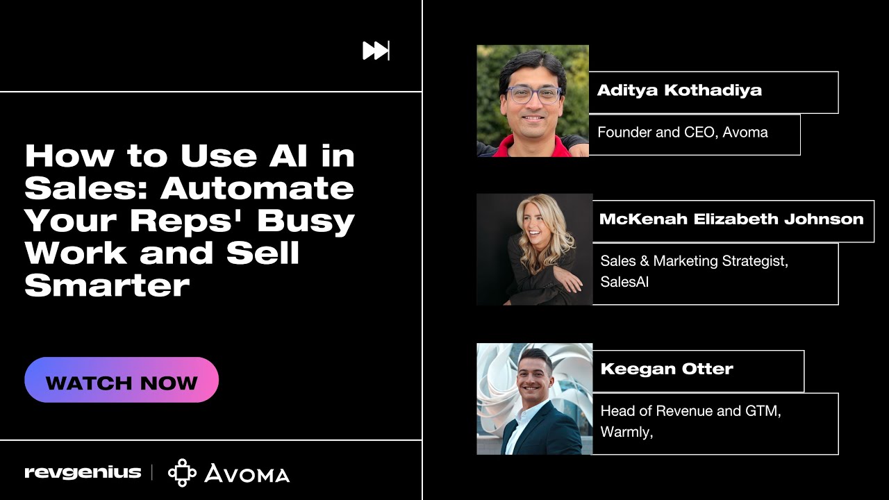 How to Use AI in Sales: Automate Your Reps' Busy Work and Sell Smarter ...