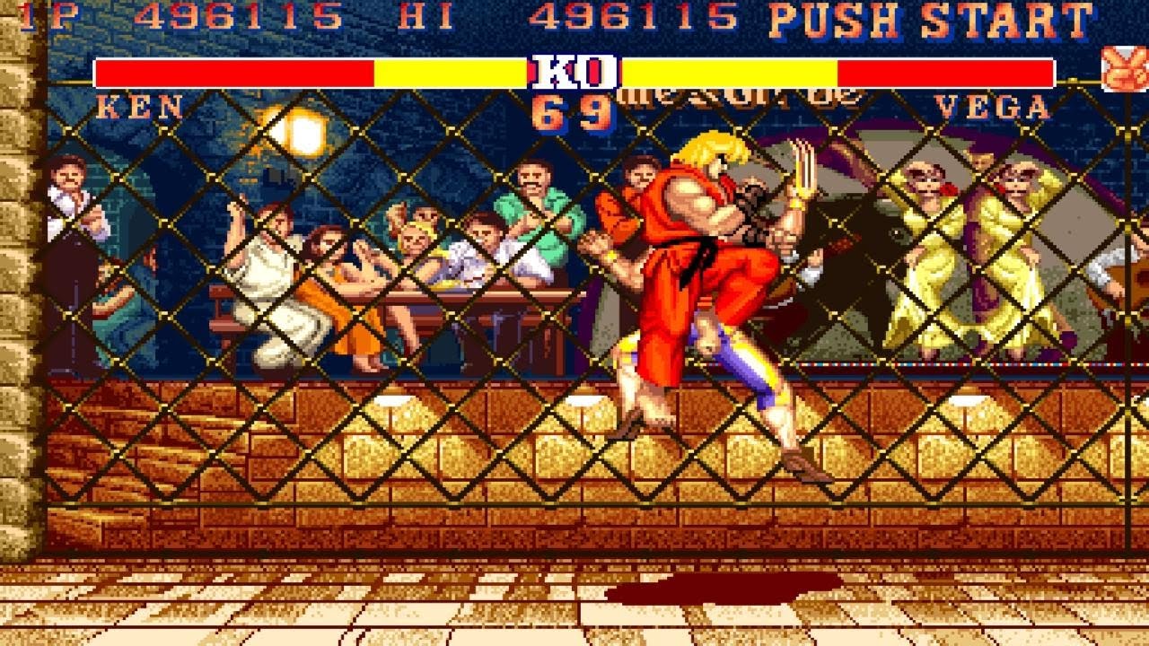 Capcom Arcade Stadium Street Fighter 2 Vega's Flying Suplex - YouTube