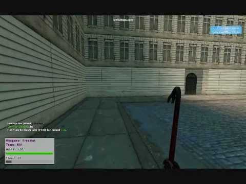 Admin on a gmod server commands and parkouring - YouTube