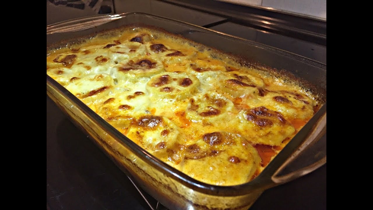 Patate me mish te bluar dhe kepurdha - YouTube