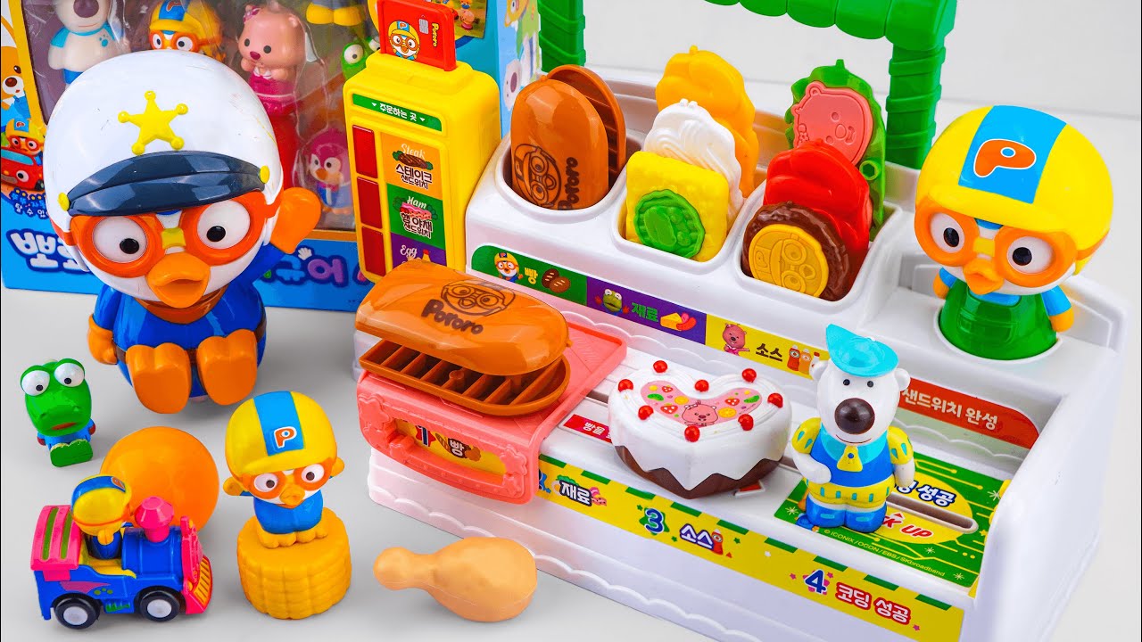 [🌟Toy ASMR🌟] 💛93 Minutes Satisfying with Unboxing Pororo Coding ...