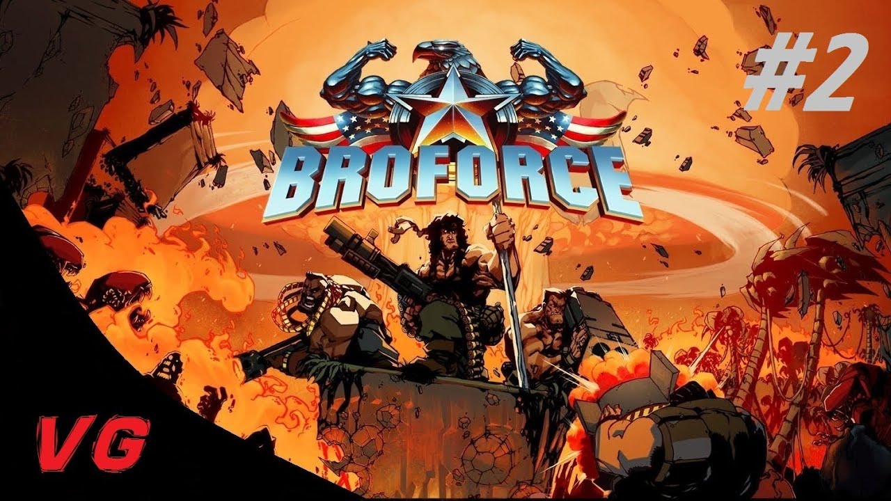 🎮 BROFORCE [PS4] - Gameplay #2 - YouTube