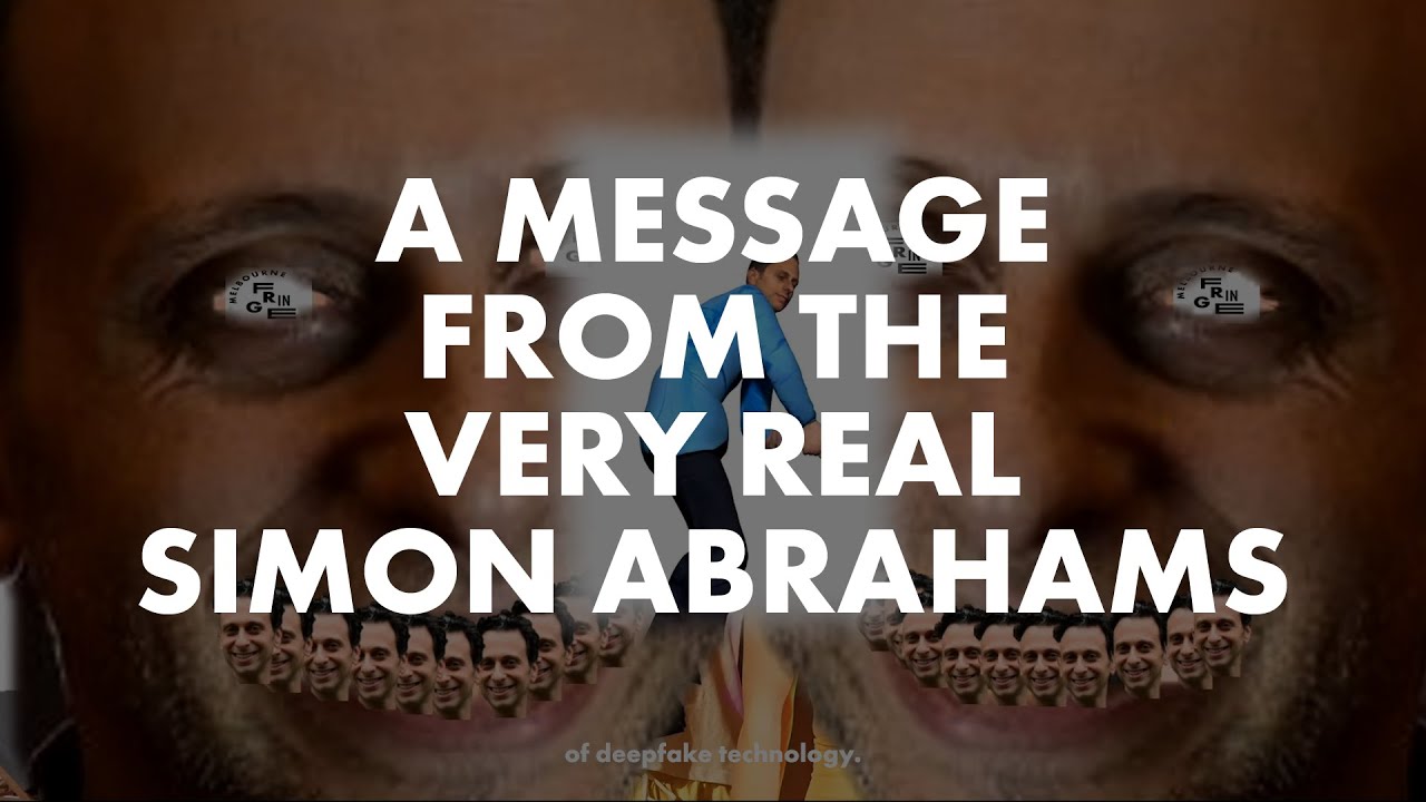 A message from the very real Simon Abrahams - YouTube