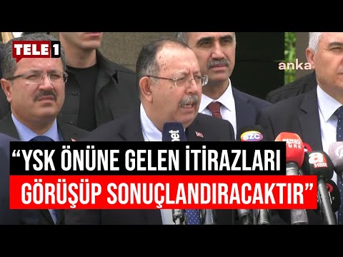 YSK Başkanı Ahmet Yener'den itirazlarla ilgili açıklama