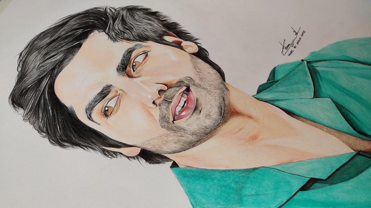 Drawing Hardy Sandhu-Indian singer| timelaps |Varun draw perfect - YouTube