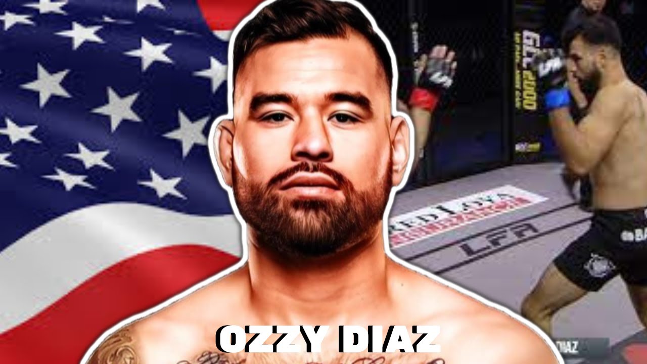 Ozzy Diaz MMA Highlights- Exciting LHW signed to the UFC - YouTube