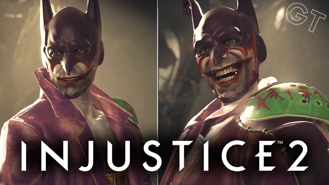Injustice 2 - ALL NEW JOKER INTRO DIALOGUE (Joker Wearing Batman's Mask ...