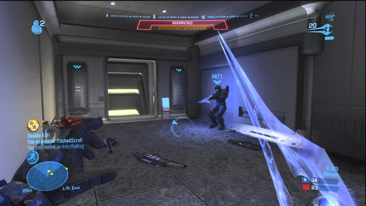 Halo Reach backpack mode - YouTube