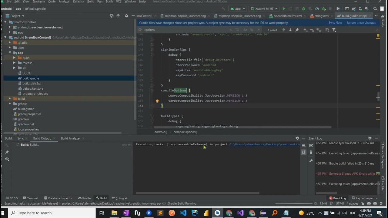Invoke customs are only supported starting with Android O — min api 26 - YouTube