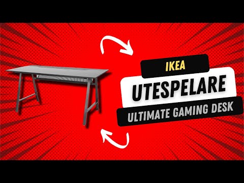 IKEA Utespelare Gaming Desk Review: The Ultimate Gaming Setup?