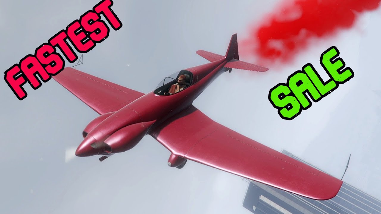 GTA V Review | SALE - Alpha Z1 | Fastest Plane - Performance ...