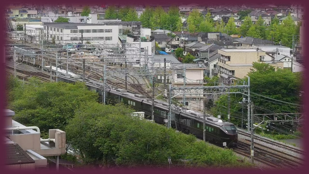 2023/04/30 AM～配信済み TRAIN SUITE 四季島 E001形 E655系 なごみ'和' JR 中央線 高尾駅 周辺 ライブカメラ / 4K LIVE TOKYO JAPAN ...