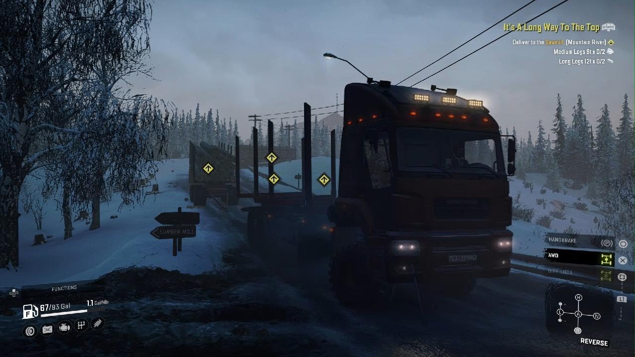 Magical Signs Cause Flips | SnowRunner - YouTube