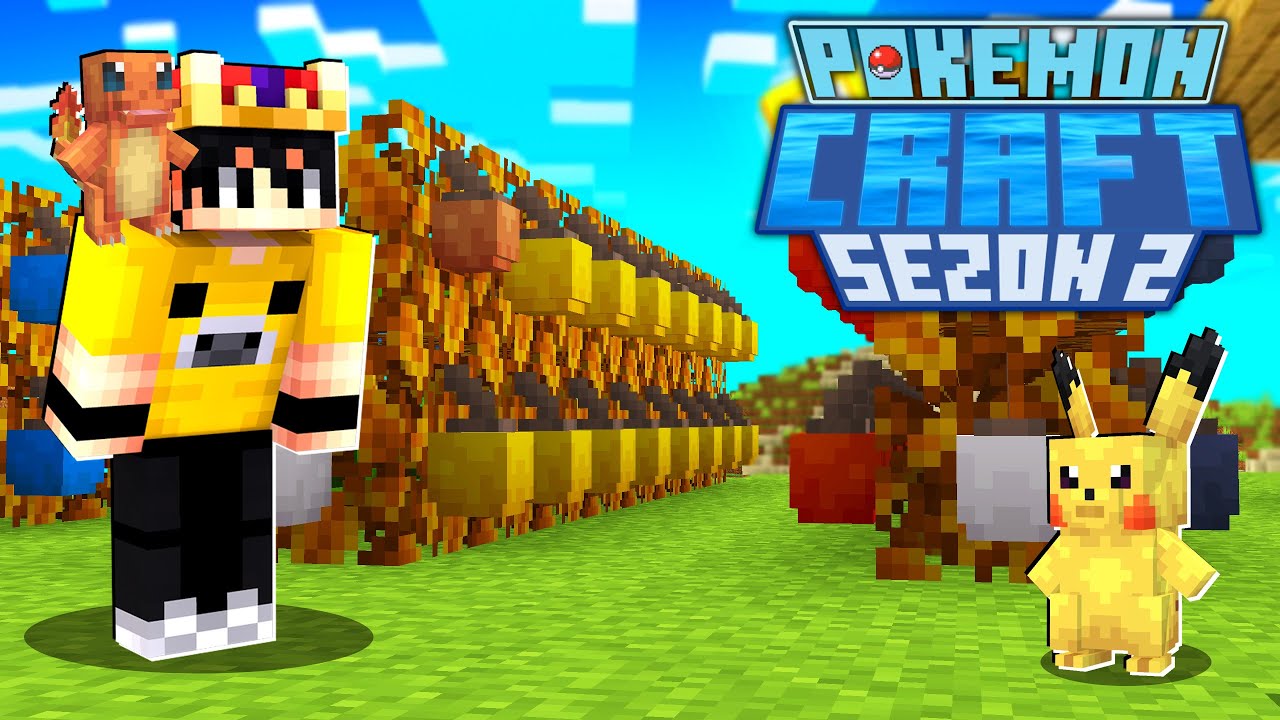 YÜZLERCE POKEMON TOPU! | PokemonCraft SEZON 2 | Minecraft | Bölüm 5 ...