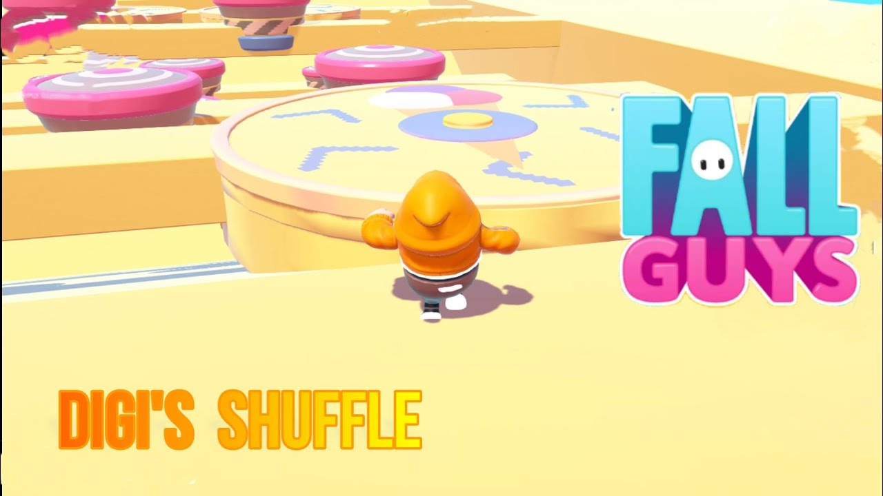FALL GUYS: Ultimate Knockout Digi'S Shuffle Selection Gameplay - YouTube