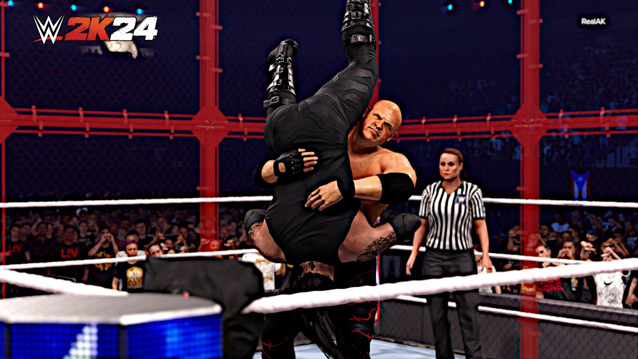 Kane '08 vs Undertaker '98 - A Hell in a Cell Classic Match - WWE 2K24 ...