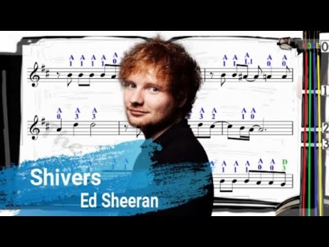 Shivers | Ed Sheeran | Violin SHEET MUSIC [With Fingerings] [Level 2 ...