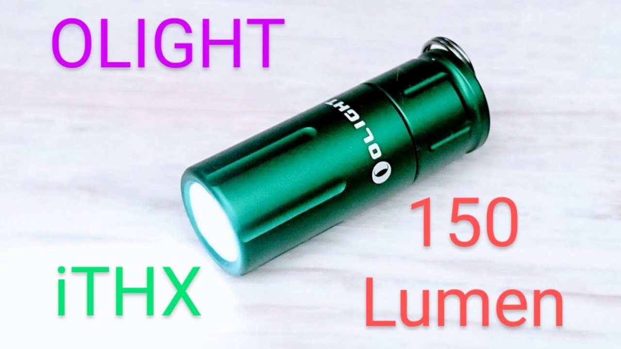 Olight iTHX Mini Led Schlüsselbundlampe Taschenlampe 150 Lumen Review ...